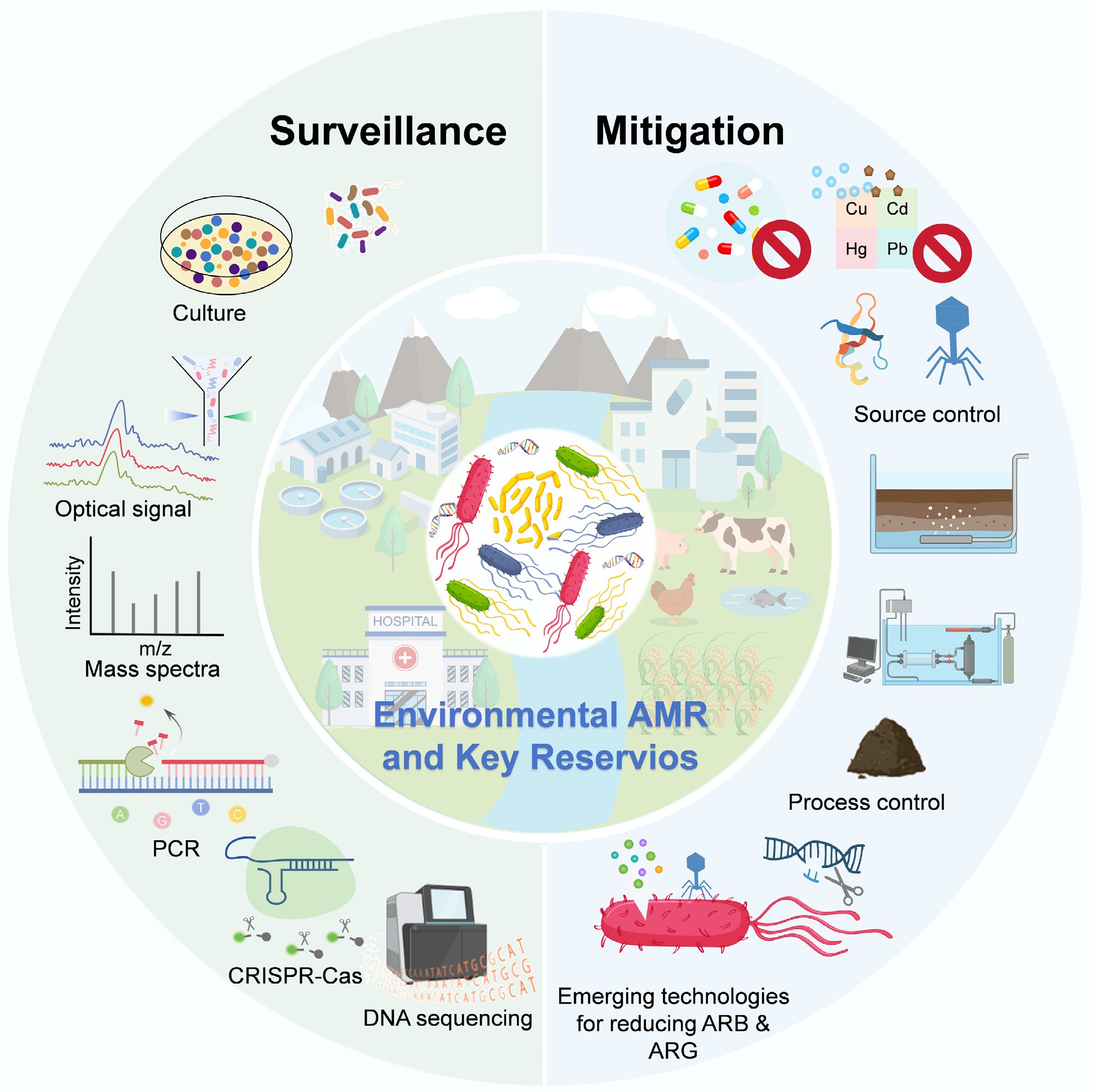 Environmental antimicrobial resistance key reservoirs, surveillance and ...