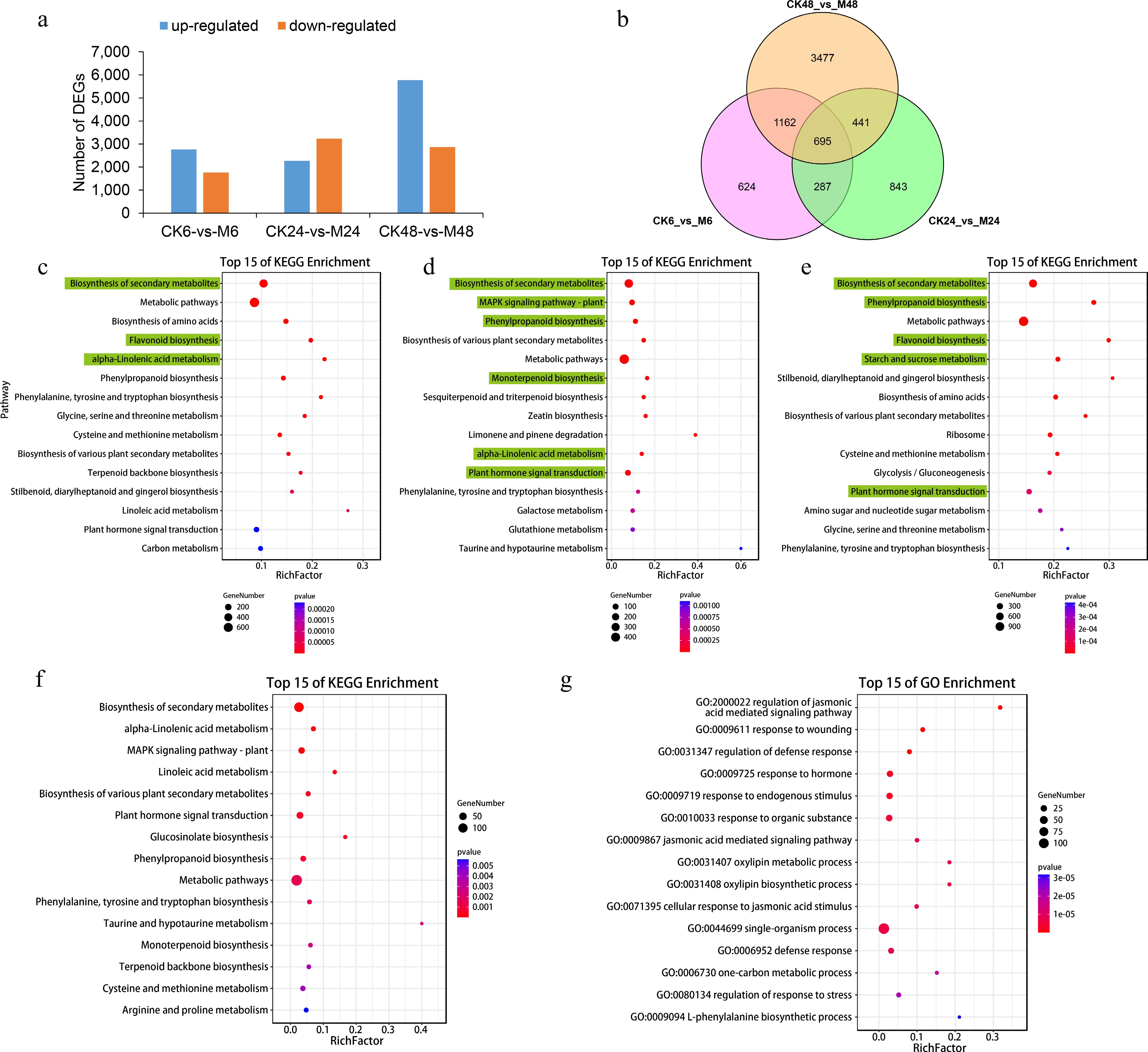 Transcriptome and co-expression network analysis uncover the key genes ...