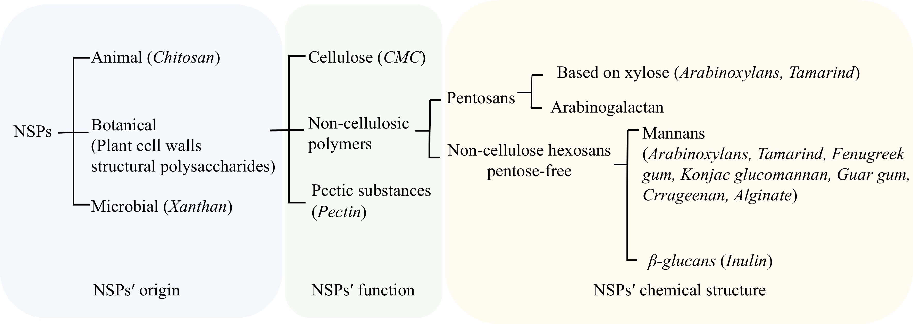 Effects of non-starch polysaccharide on starch gelatinization and digestibility a review