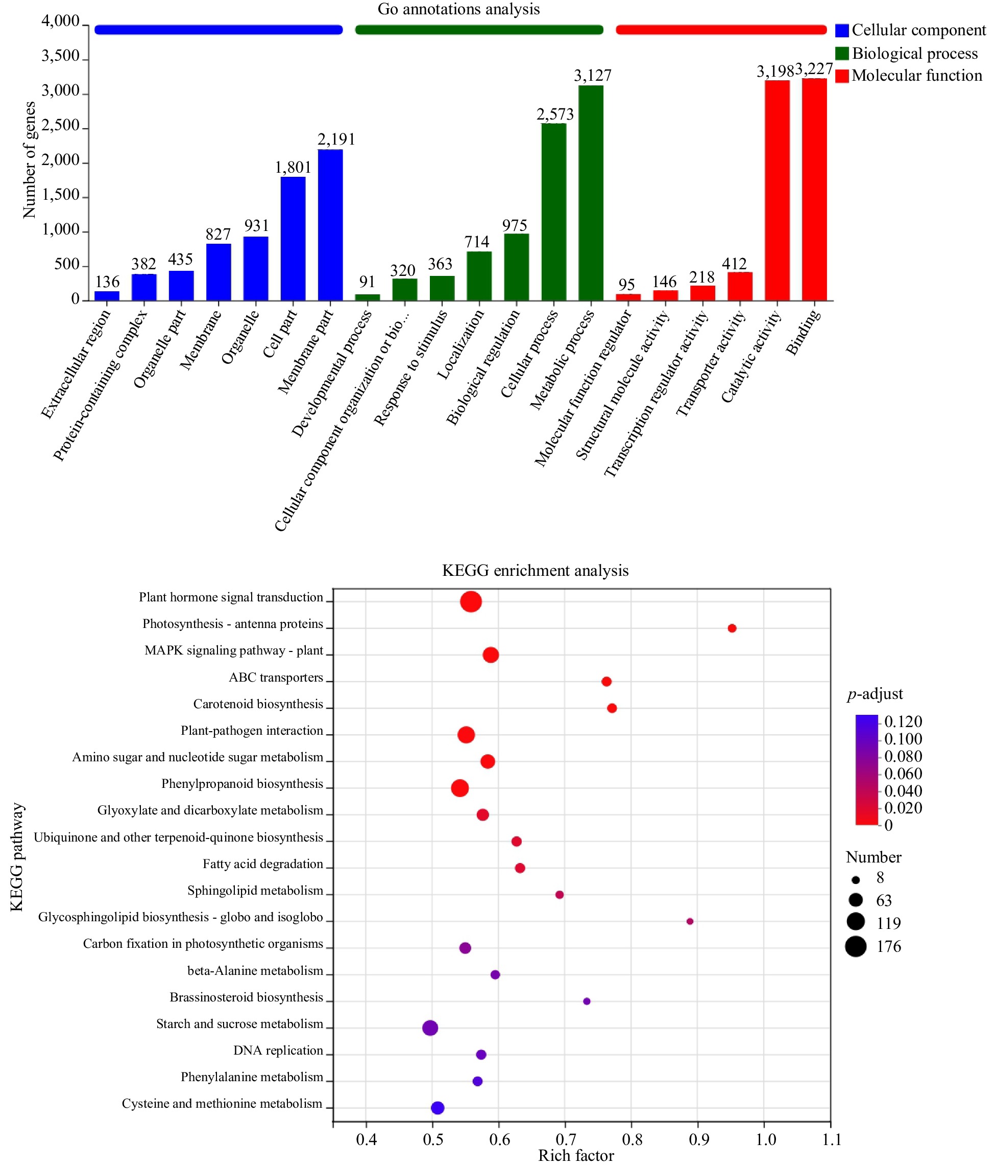 Transcriptomics and metabolomics reveal major quality regulations ...