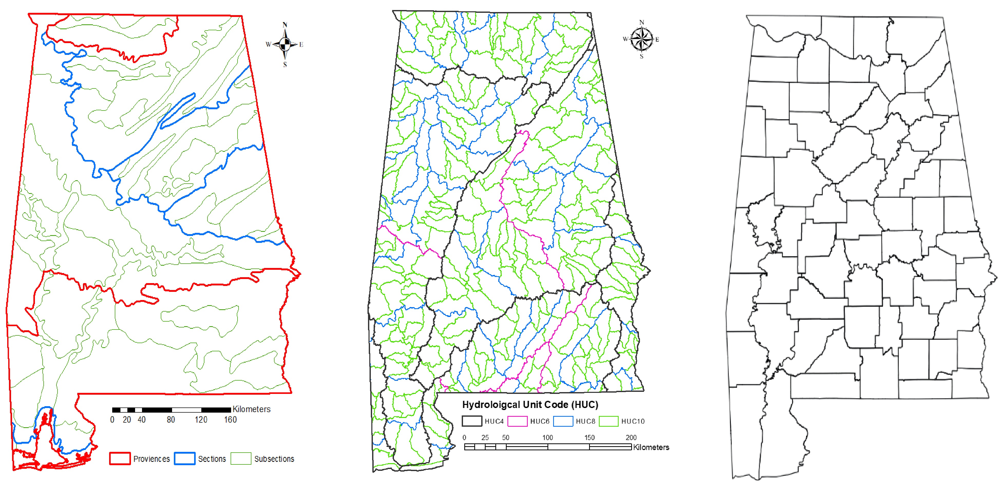 Determining spatial units for modeling regional nonnative invasive ...