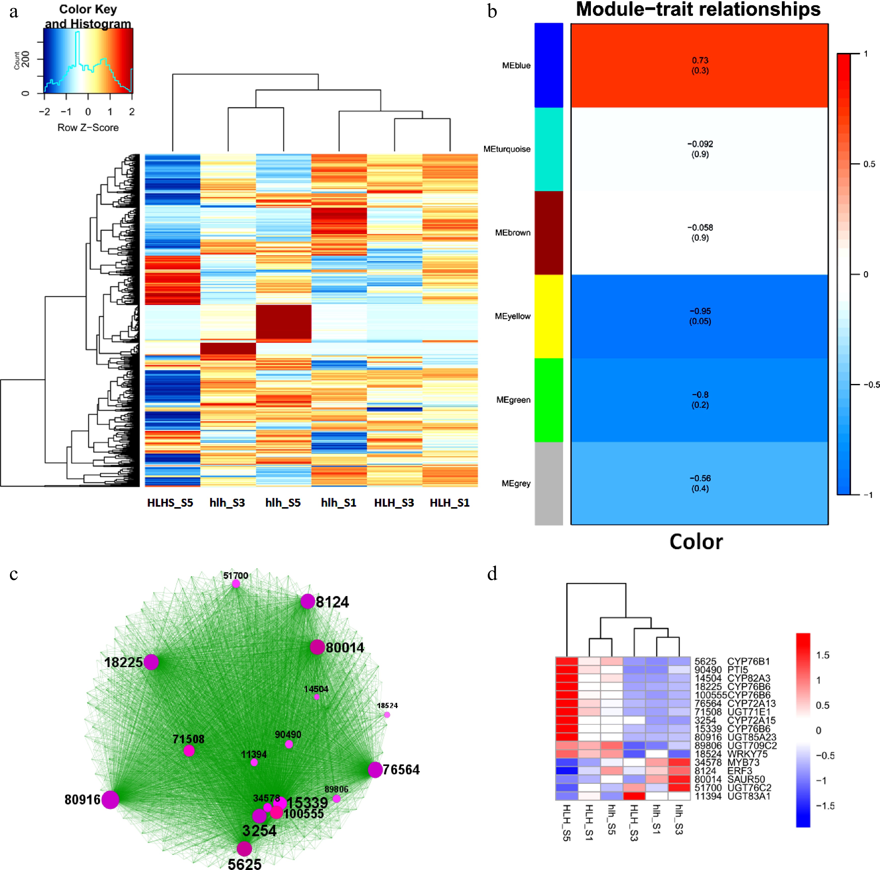 Transcriptome and chemical analyses identify candidate genes associated ...