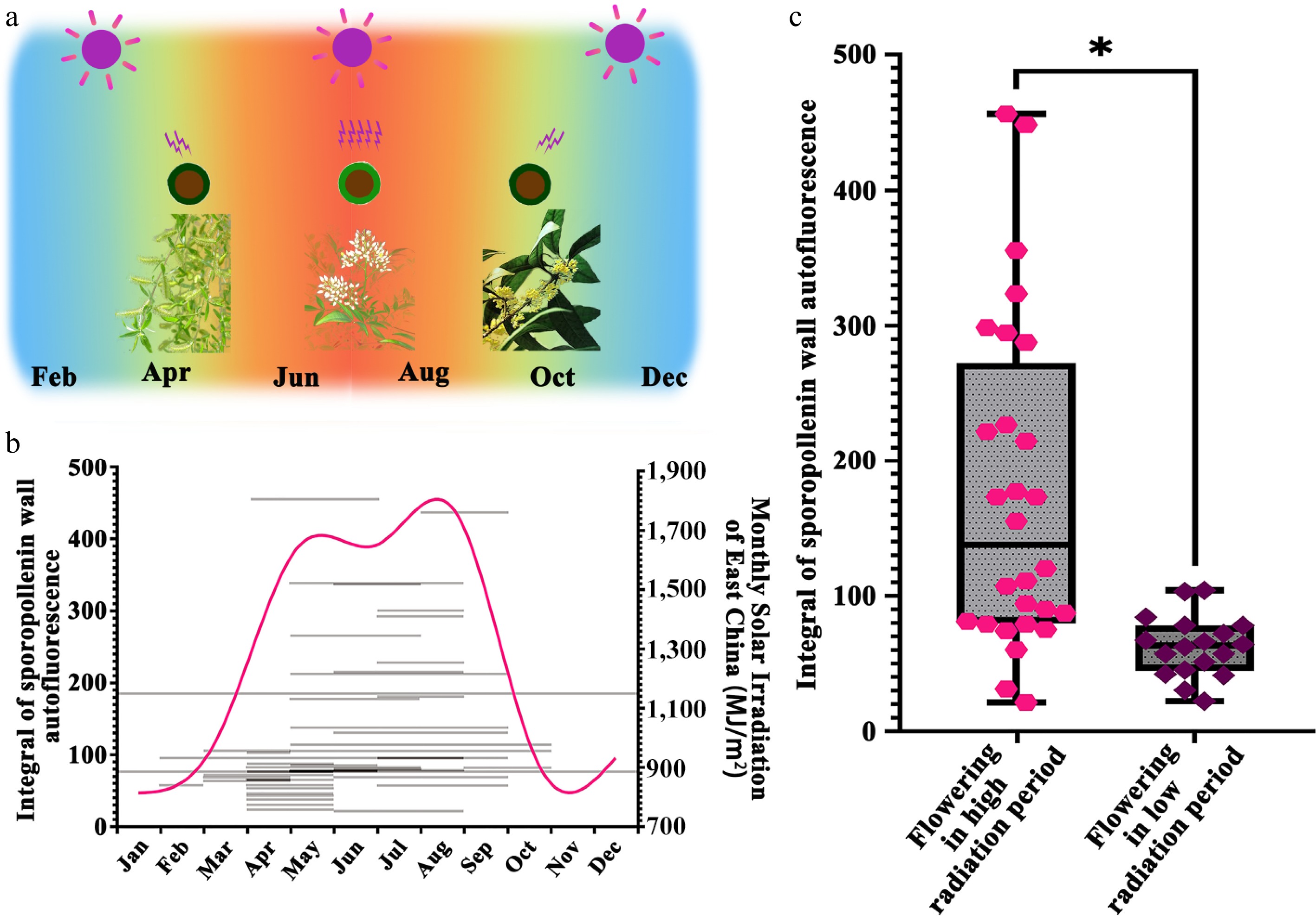 Integral of Sporopollenin Autofluorescence Intensity (ISAI), a novel ...
