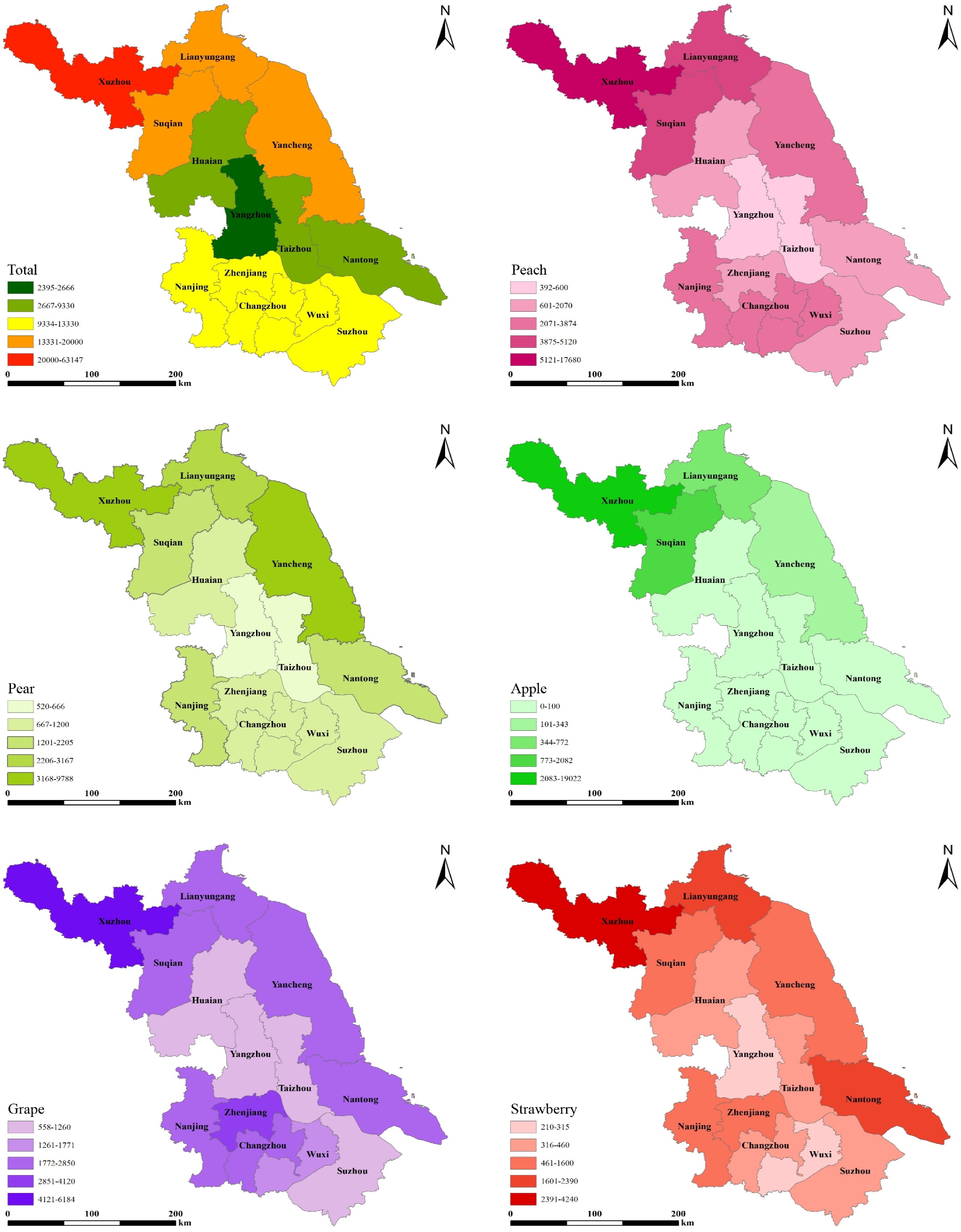 Current status and recommendations for the fruit tree industry in east ...