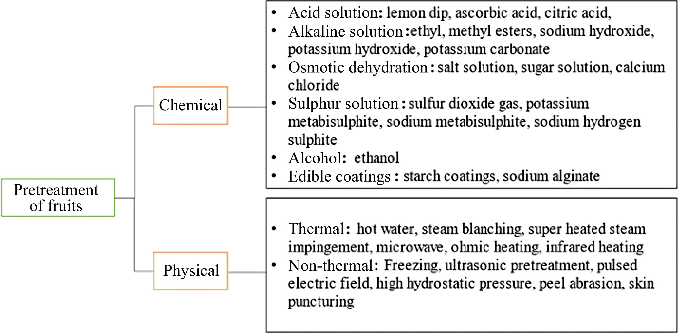 Review of the effects of various pretreatment and drying techniques on ...