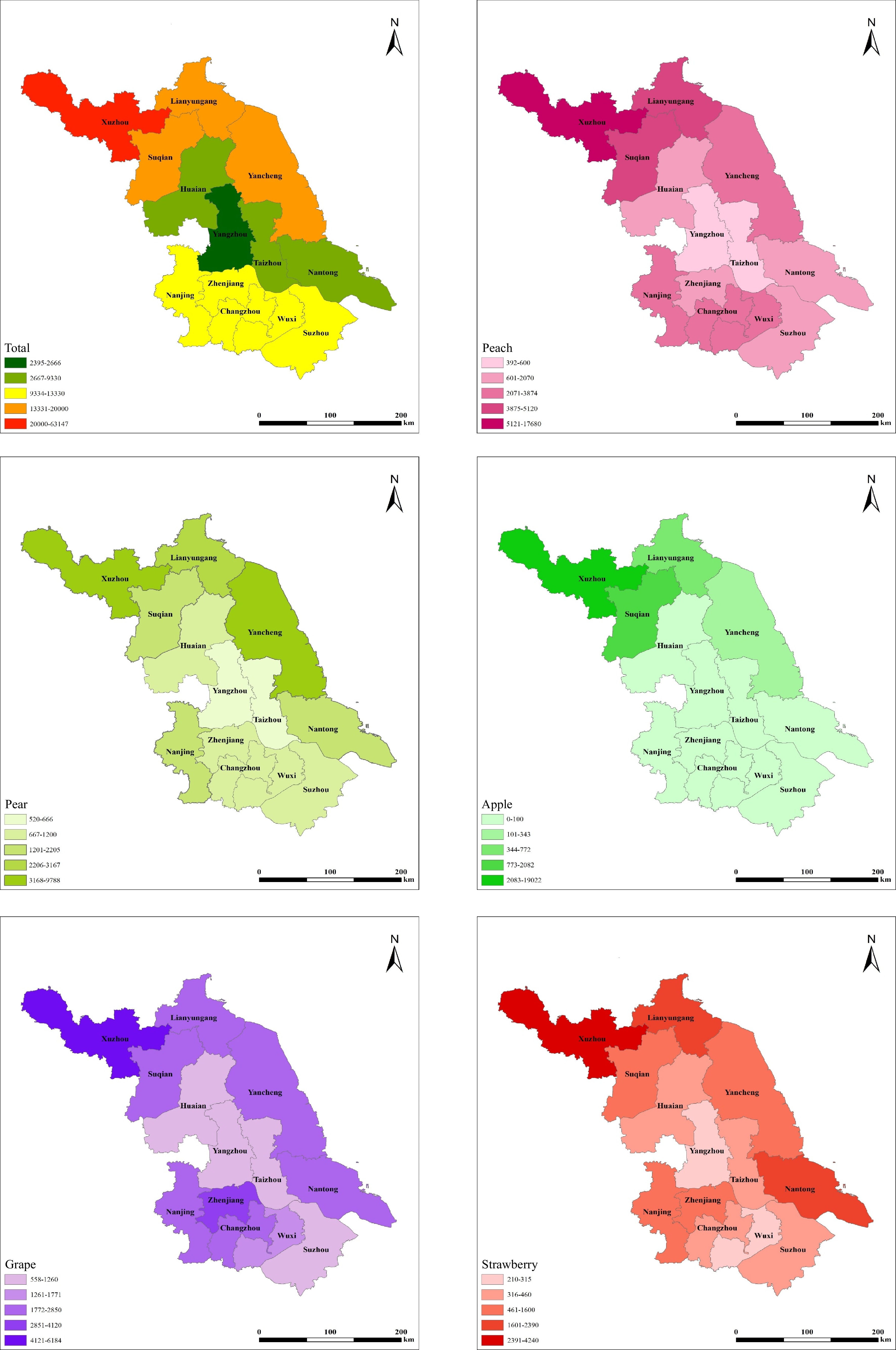 Current status and recommendations for the fruit tree industry in east ...