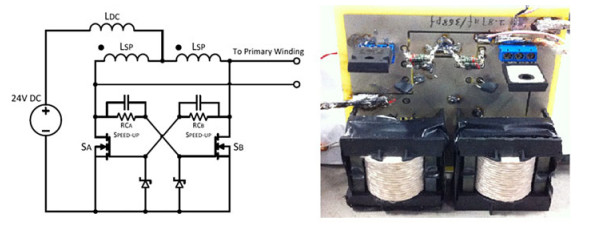3D inductive power transfer power system