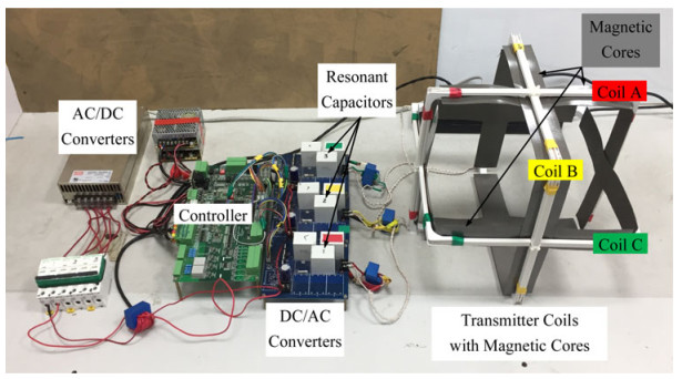 A 3D wireless charging cube with externally enhanced magnetic field for ...