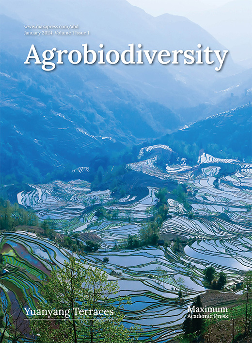 Inaugural Editorial Agrobiodiversity